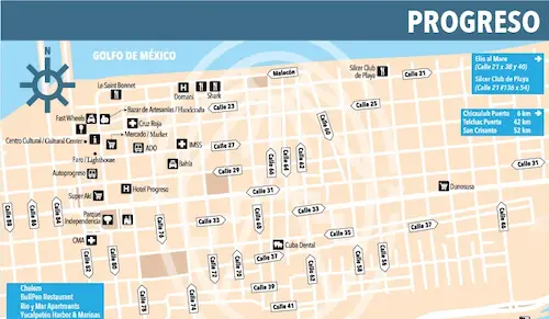 Progreso Map | Yucatán Today